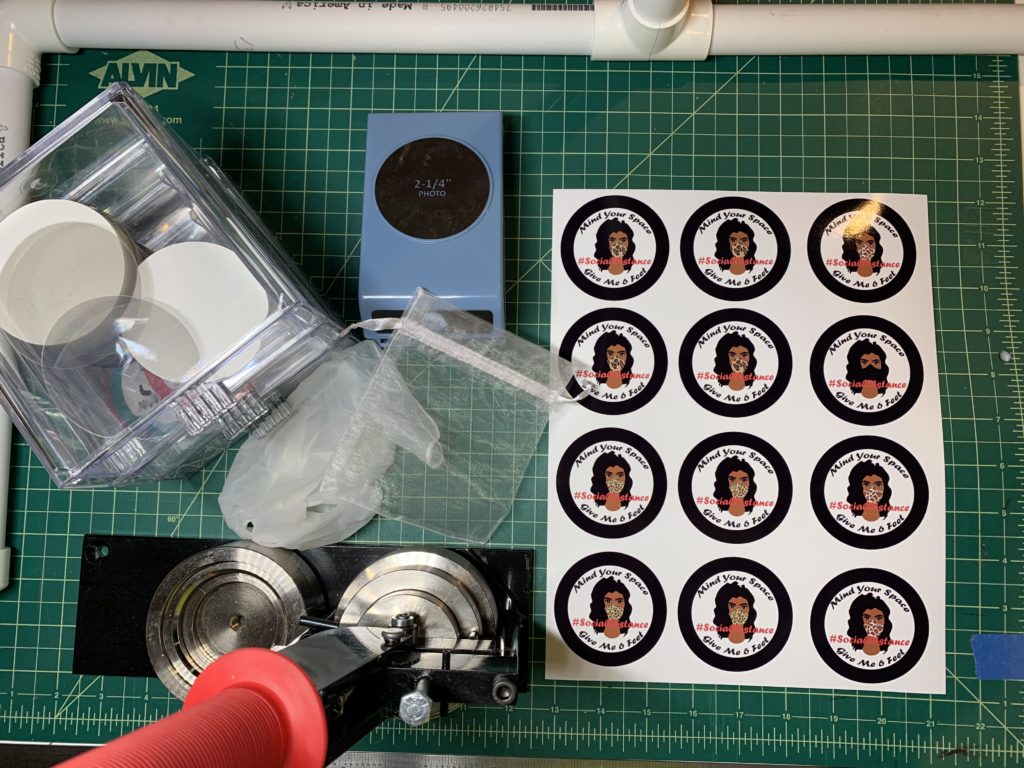 Learn How to Make Pin Buttons using the Tecre Button Maker – Nhia Lee